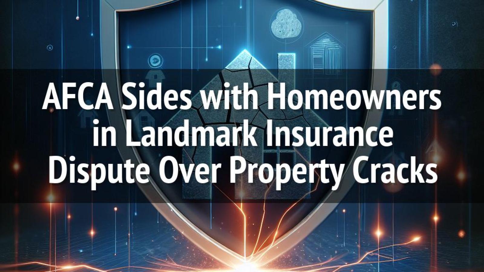 AFCA Rules in Favor of Homeowners in Major Insurance Case