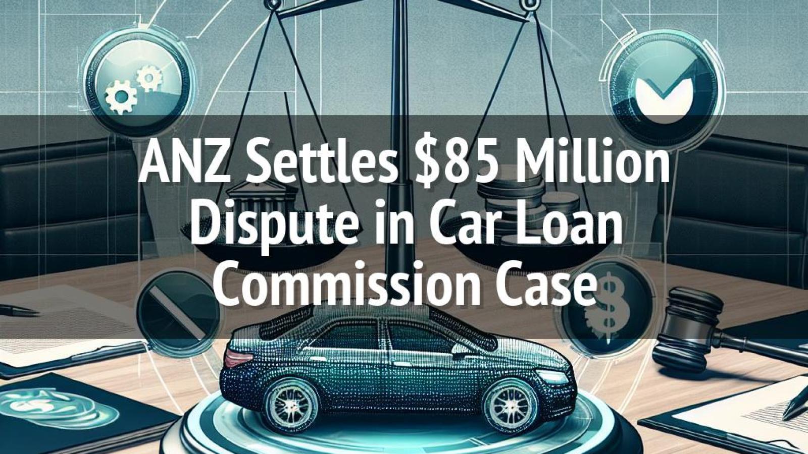 ANZ Finalizes $85M Car Loan Settlement Over Commission Case