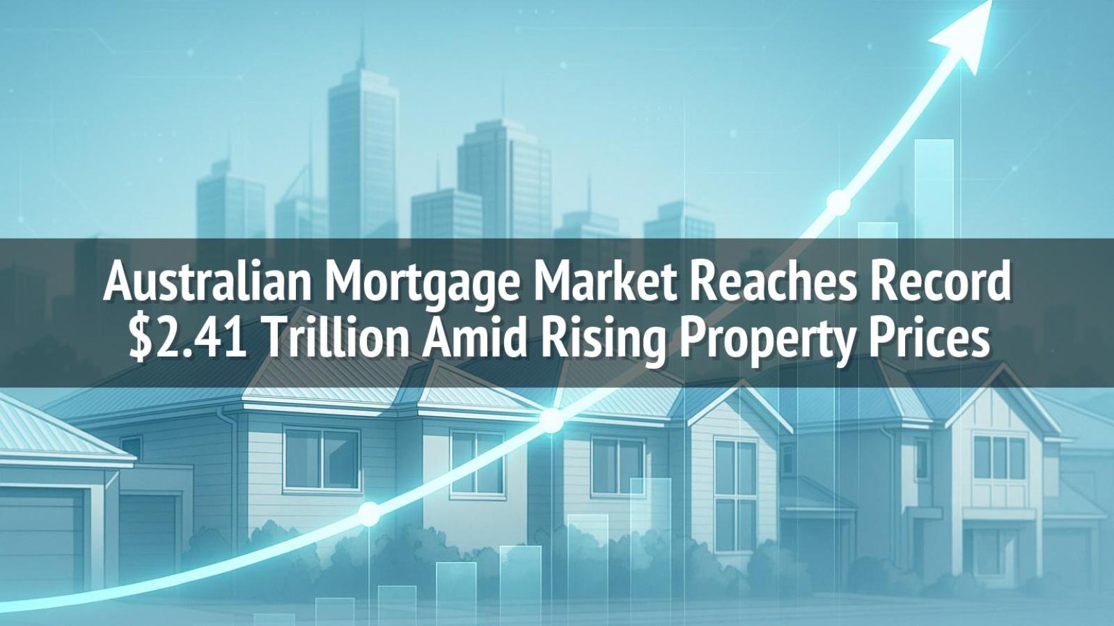 Australian Mortgage Market Hits Record $2.41 Trillion