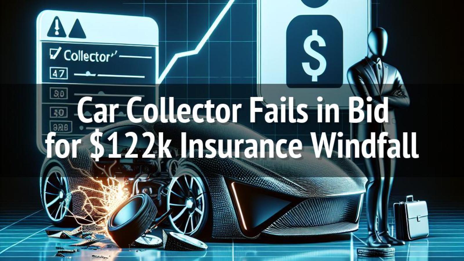 Car Collector's $122k Insurance Windfall Bid Thwarted by Fire
