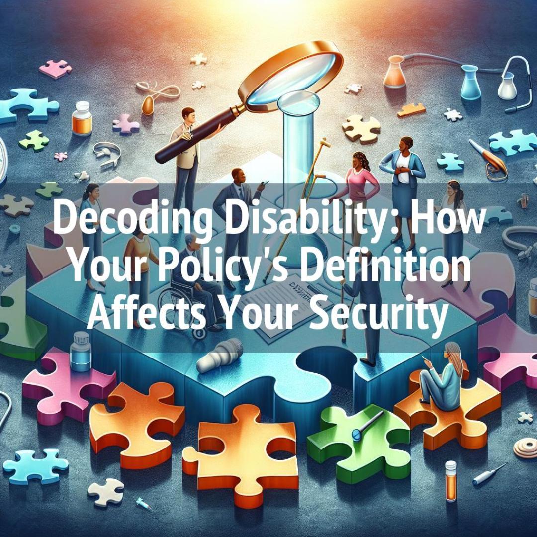 Decoding Disability in Insurance Policies: Impact on Financial Security