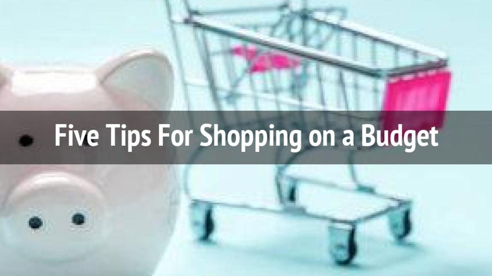 Five Tips for Shopping on a Budget: Save Smart & Stay On Track
