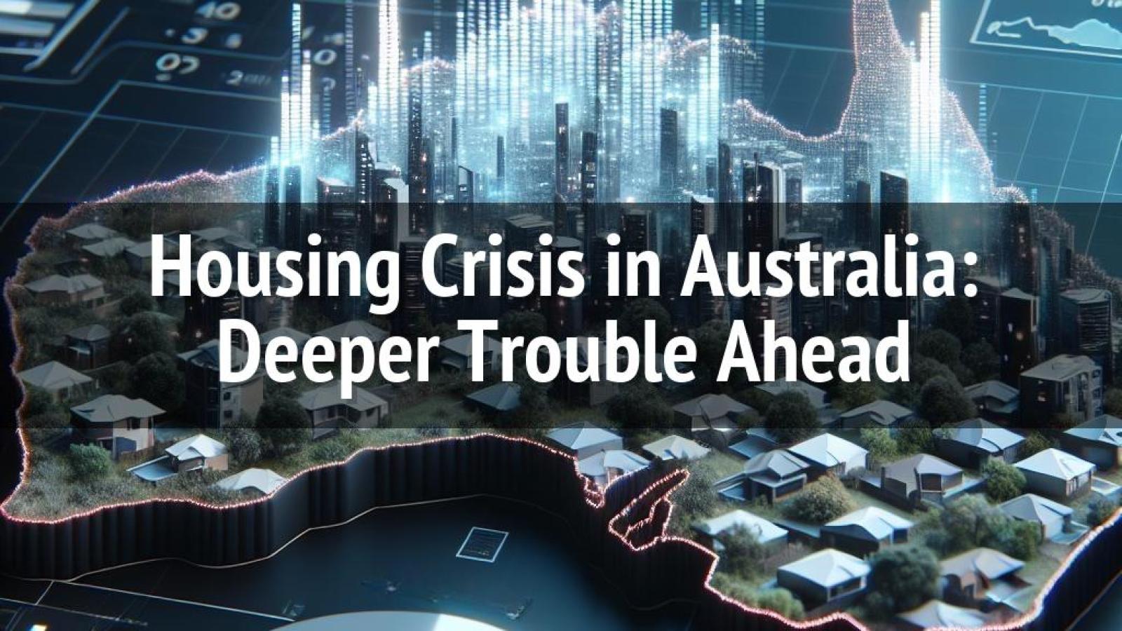 Housing Crisis in Australia: Deeper Trouble Ahead