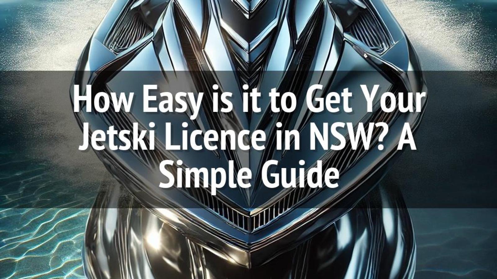 How to Easily Obtain Your Jetski Licence in NSW: Step-by-Step Guide