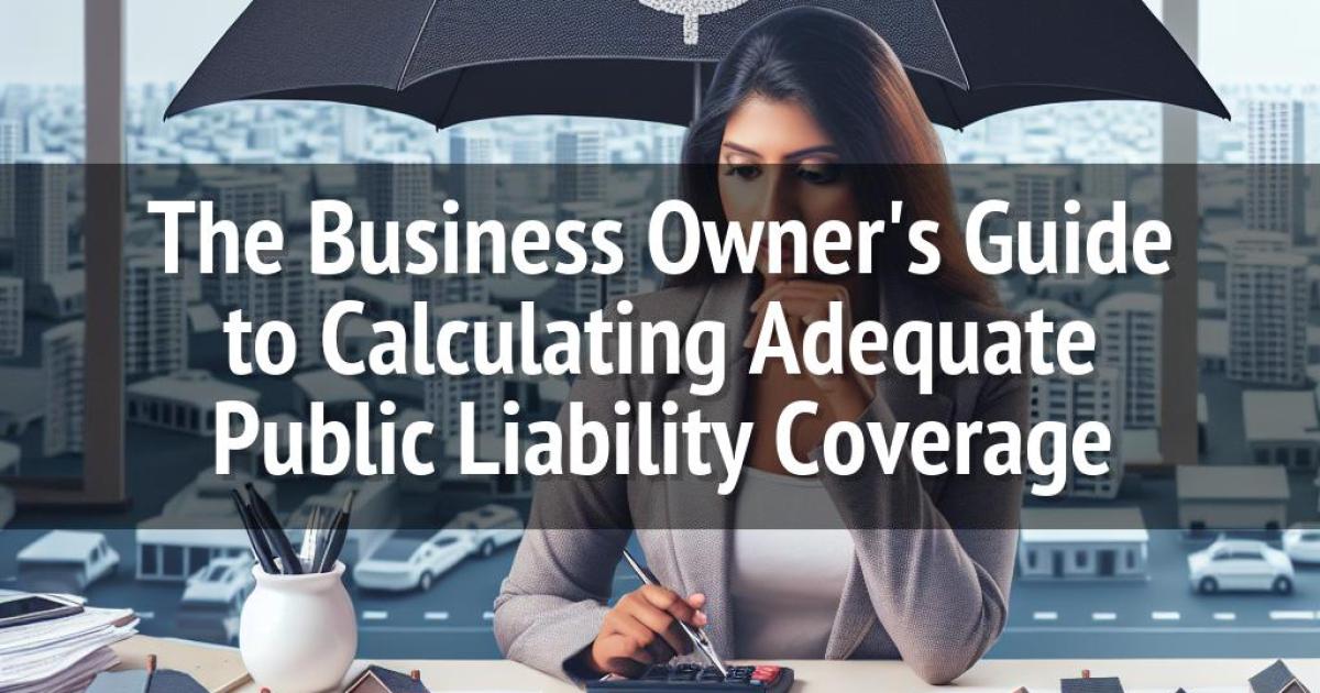 The Business Owner's Guide to Adequate Public Liability Coverage