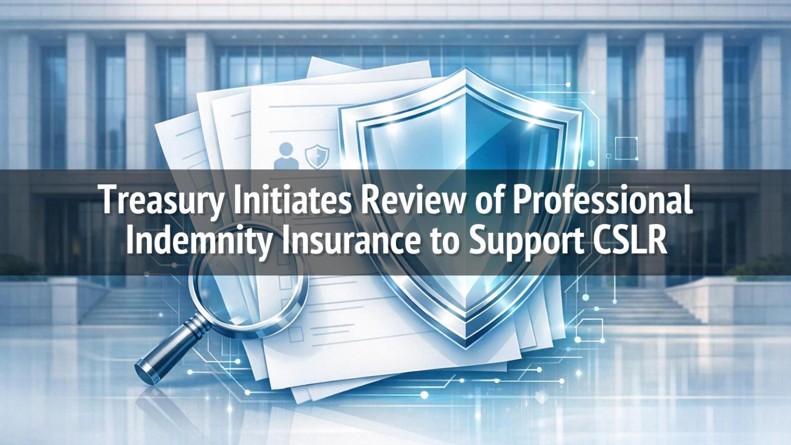 Treasury Reviews Professional Indemnity Insurance to Strengthen CSLR