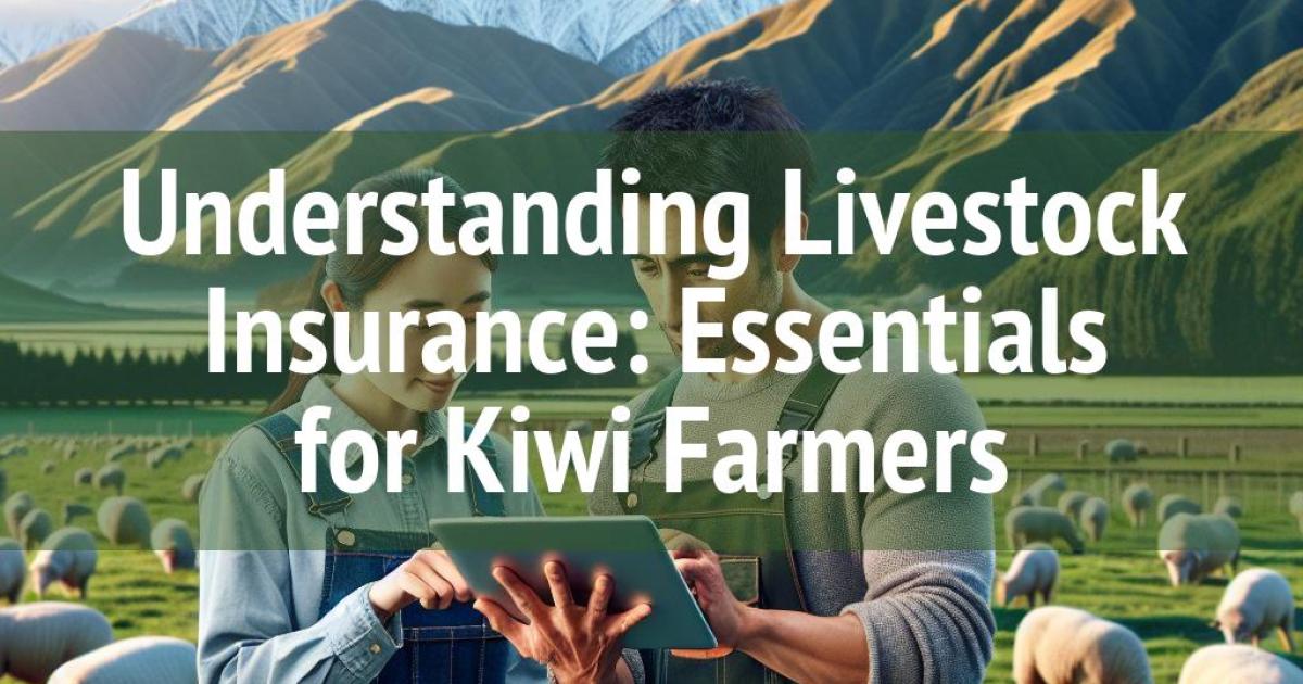 Comprehensive Guide to Livestock Insurance for New Zealand Farmers